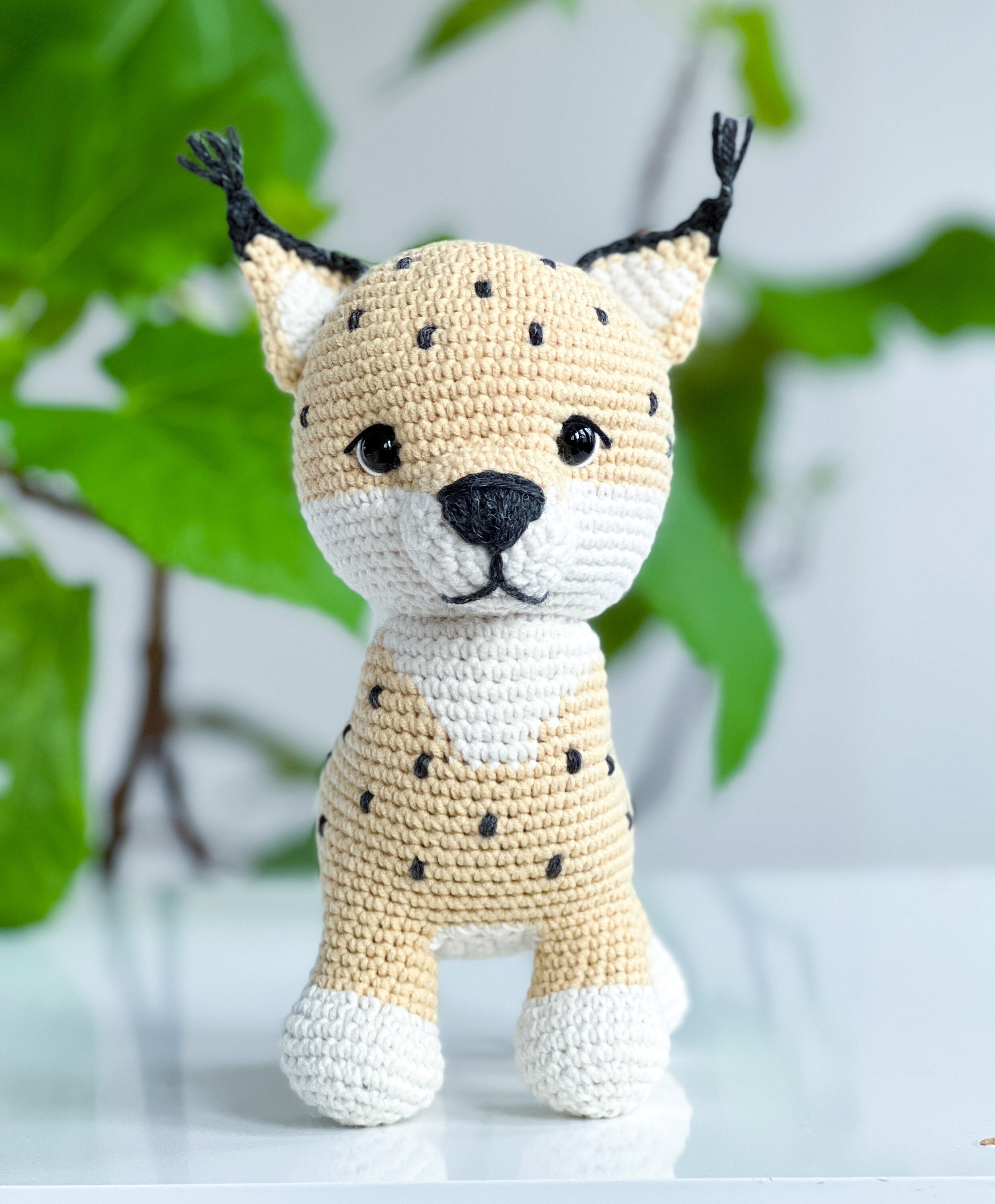CROCHET PATTERN: Lydia the lynx Amigurumi lynx / lo crochet - Etsy.de