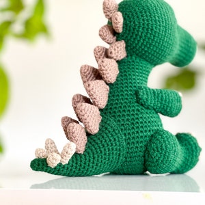 CROCHET PATTERN: Stegosaurus - Stego Seagal– Amigurumi Dinosaur Crochet ...