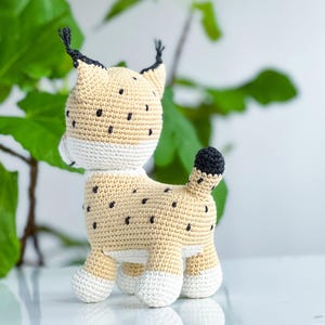 CROCHET PATTERN: Lydia the Lynx - Amigurumi Lynx / Lo Crochet PDF ...
