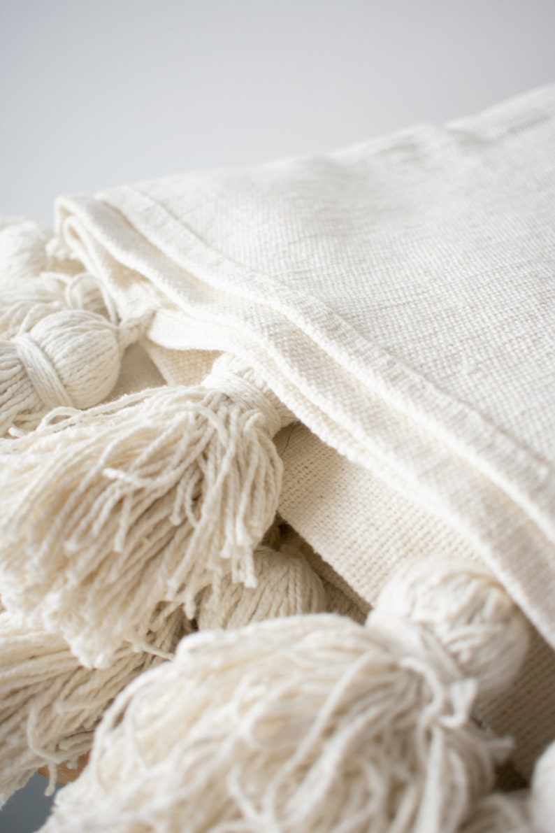Natural Colour Throw Blanket // Large (8 Ft. X 5 Ft.) Blanket With ...