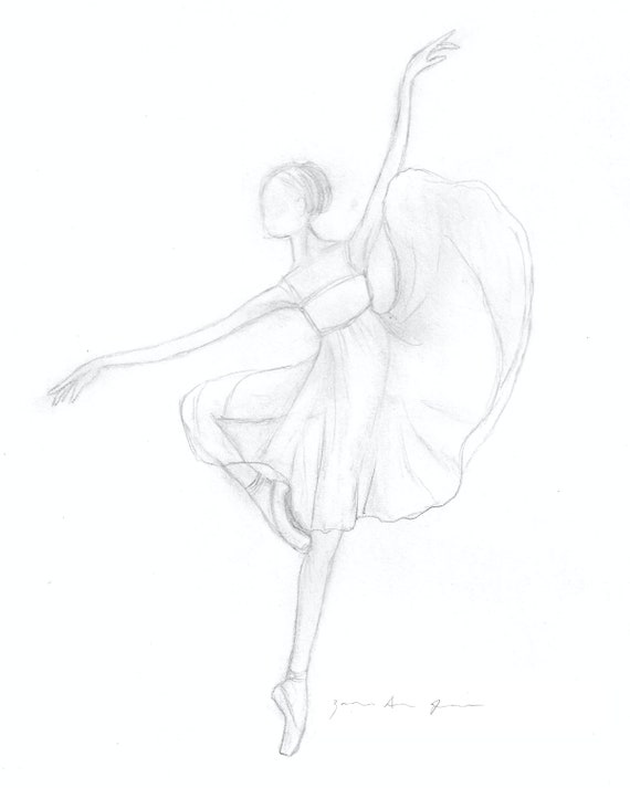 Ballet Passe Drawing