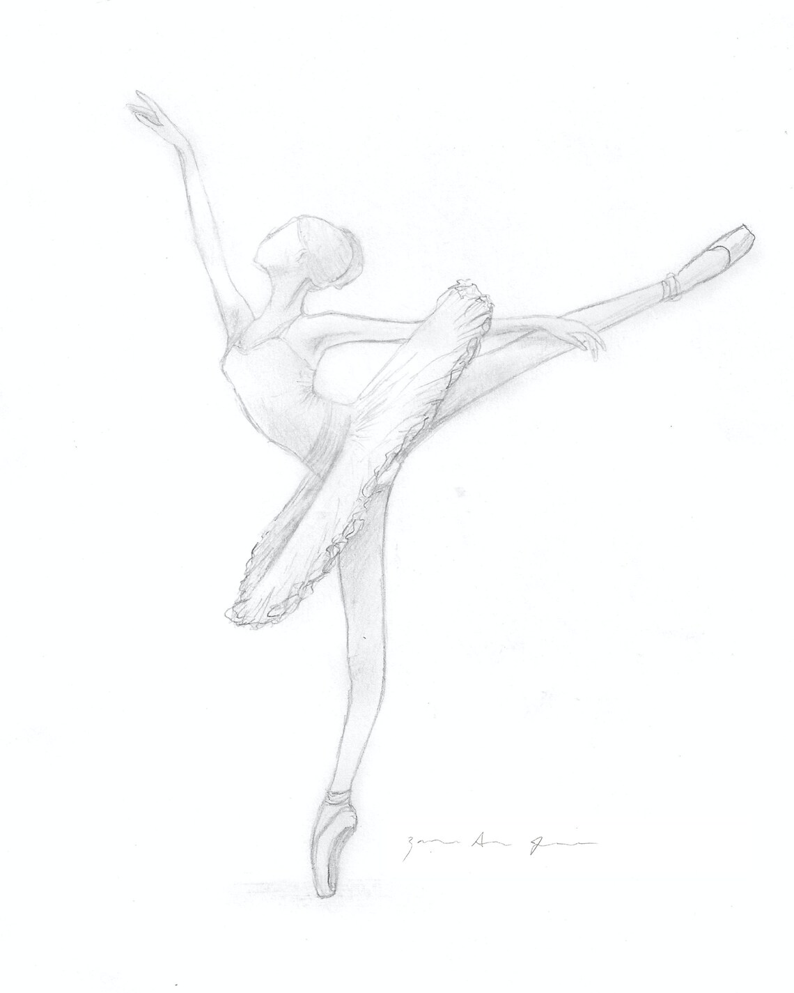 Set of 3 Ballet Prints, PRINTABLE Wall Art, Balletprints, Ballerina ...