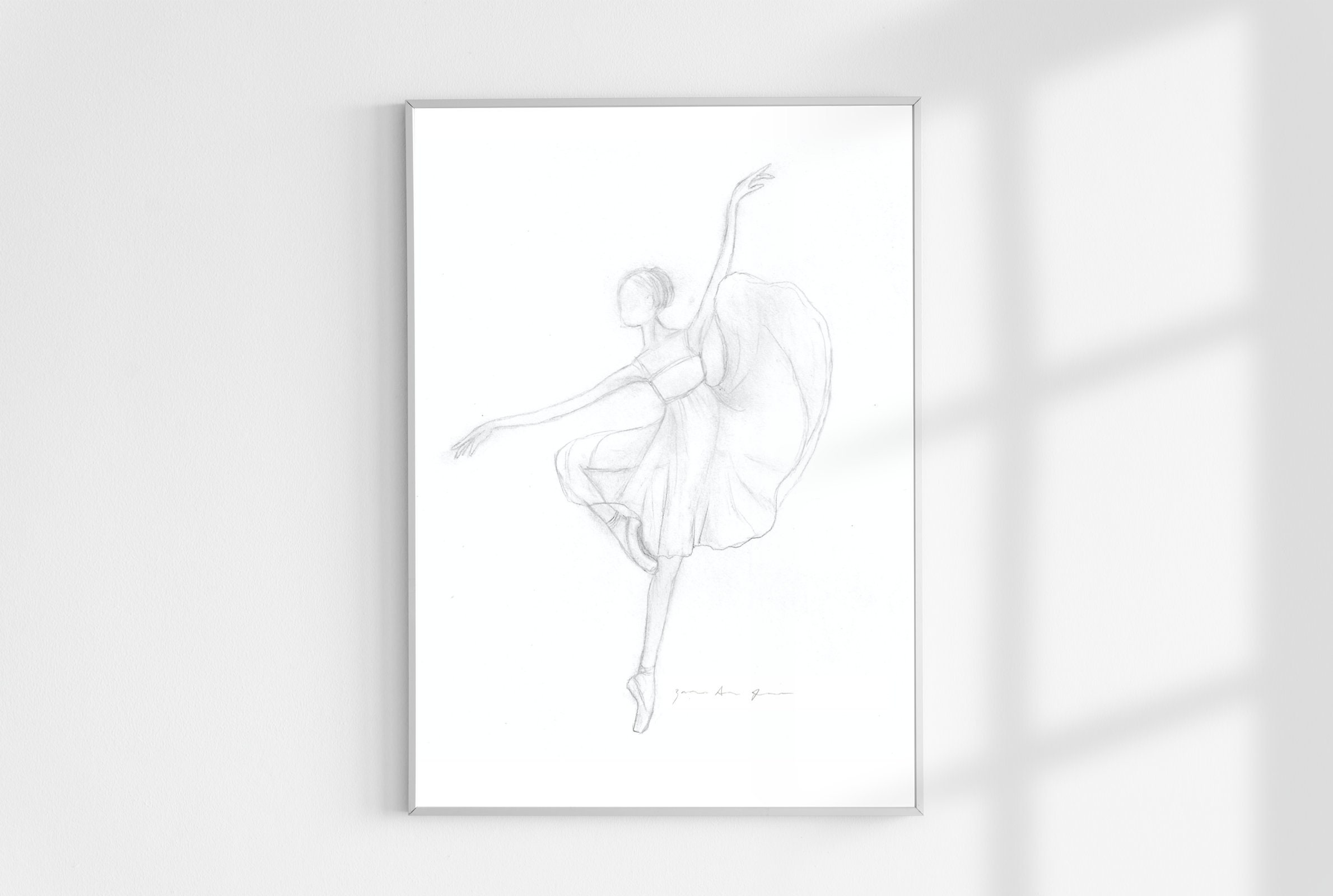 Ballet Passe Drawing