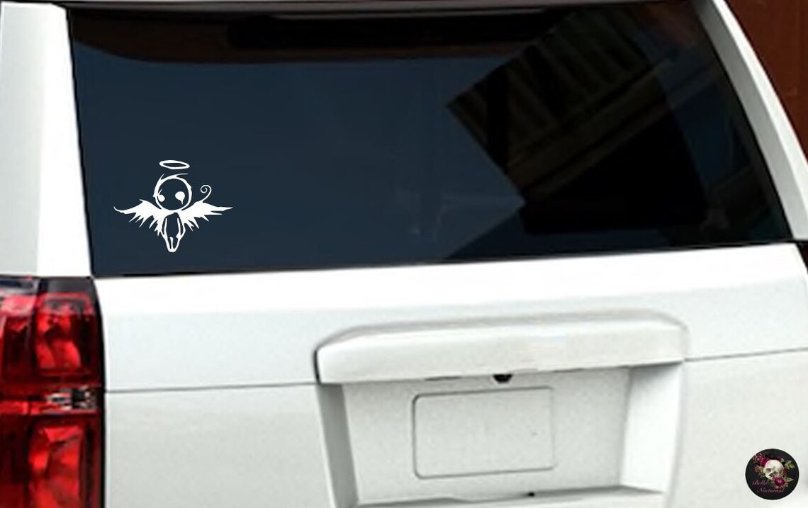 Gothic Dark Fallen Angel Decal Car Truck Van Window | Etsy
