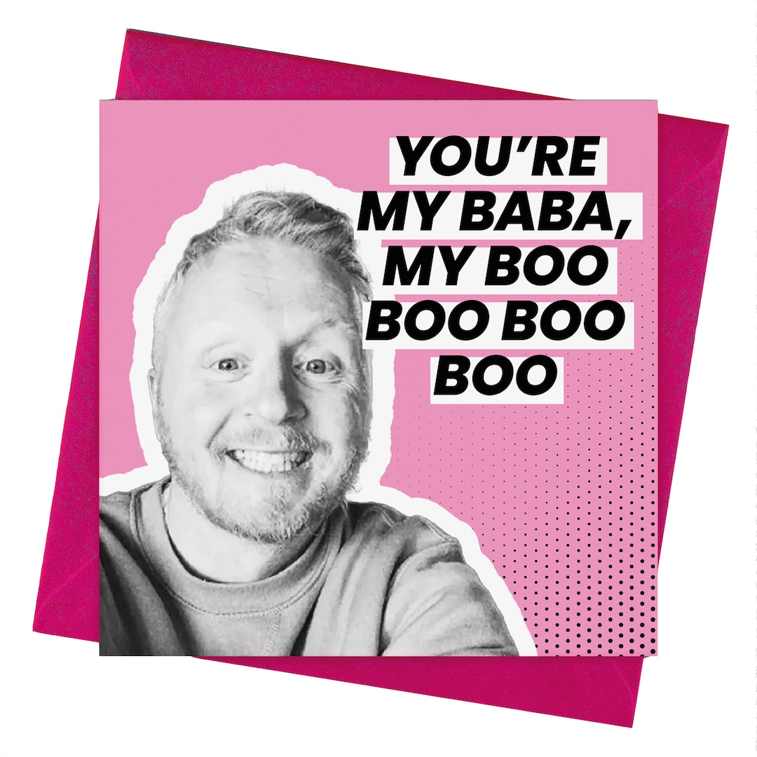 Paul Breach You're My Baba My Booboobooboo Valentines - Etsy UK