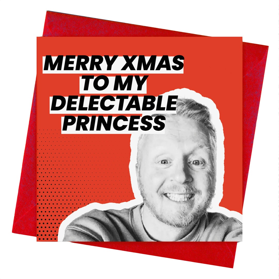 Paul Breach Merry Christmas to My Delectable Princess - Etsy Canada