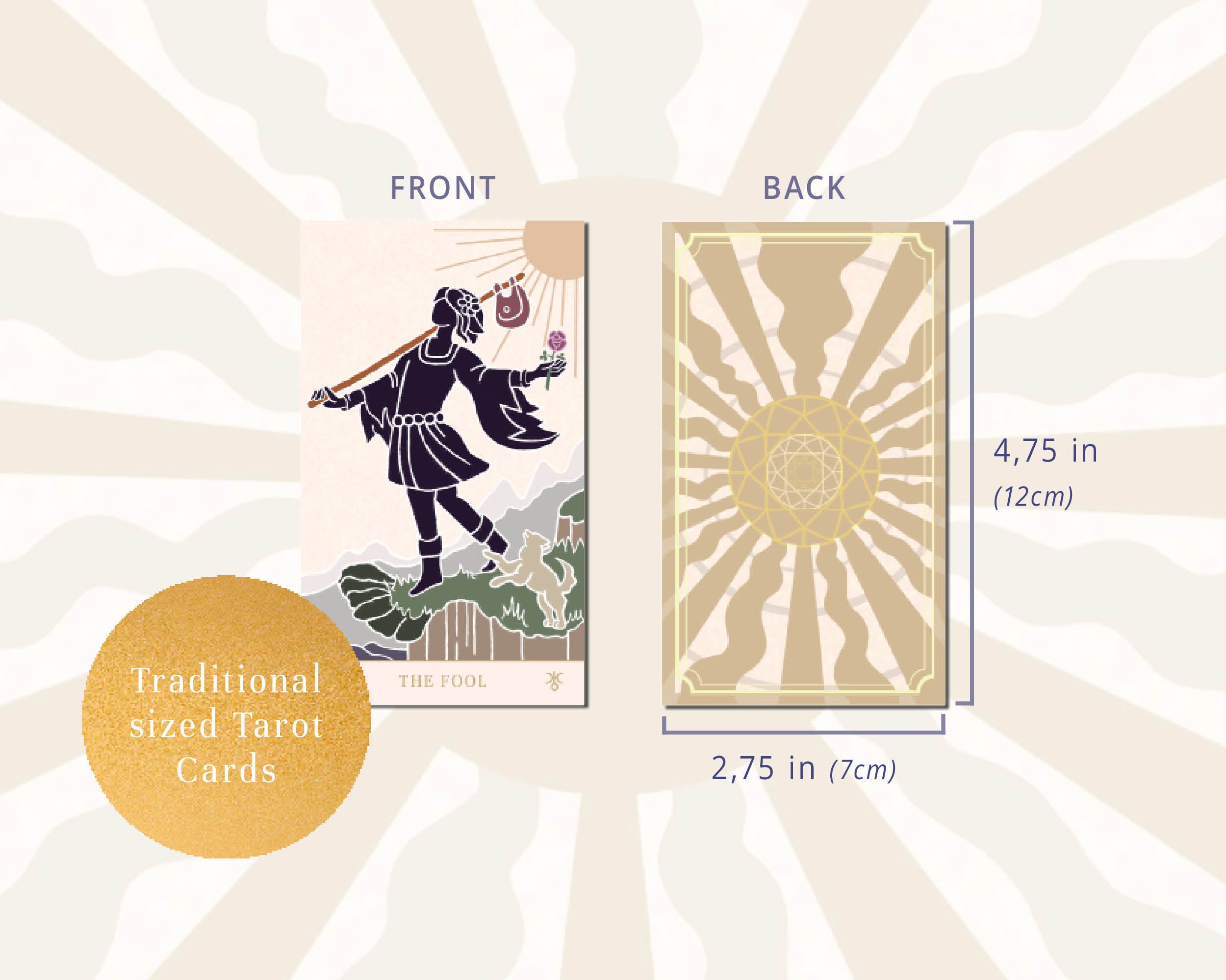Printable Tarot Cards | Original Size | High-res 78-card Tarot Deck ...
