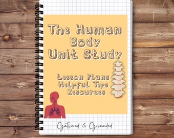 Human Body Anatomy Busy Book, Human Body Systems, Science Unit ...