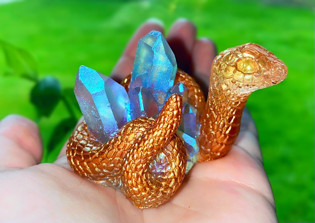 Snake Crystal Guardian - Etsy