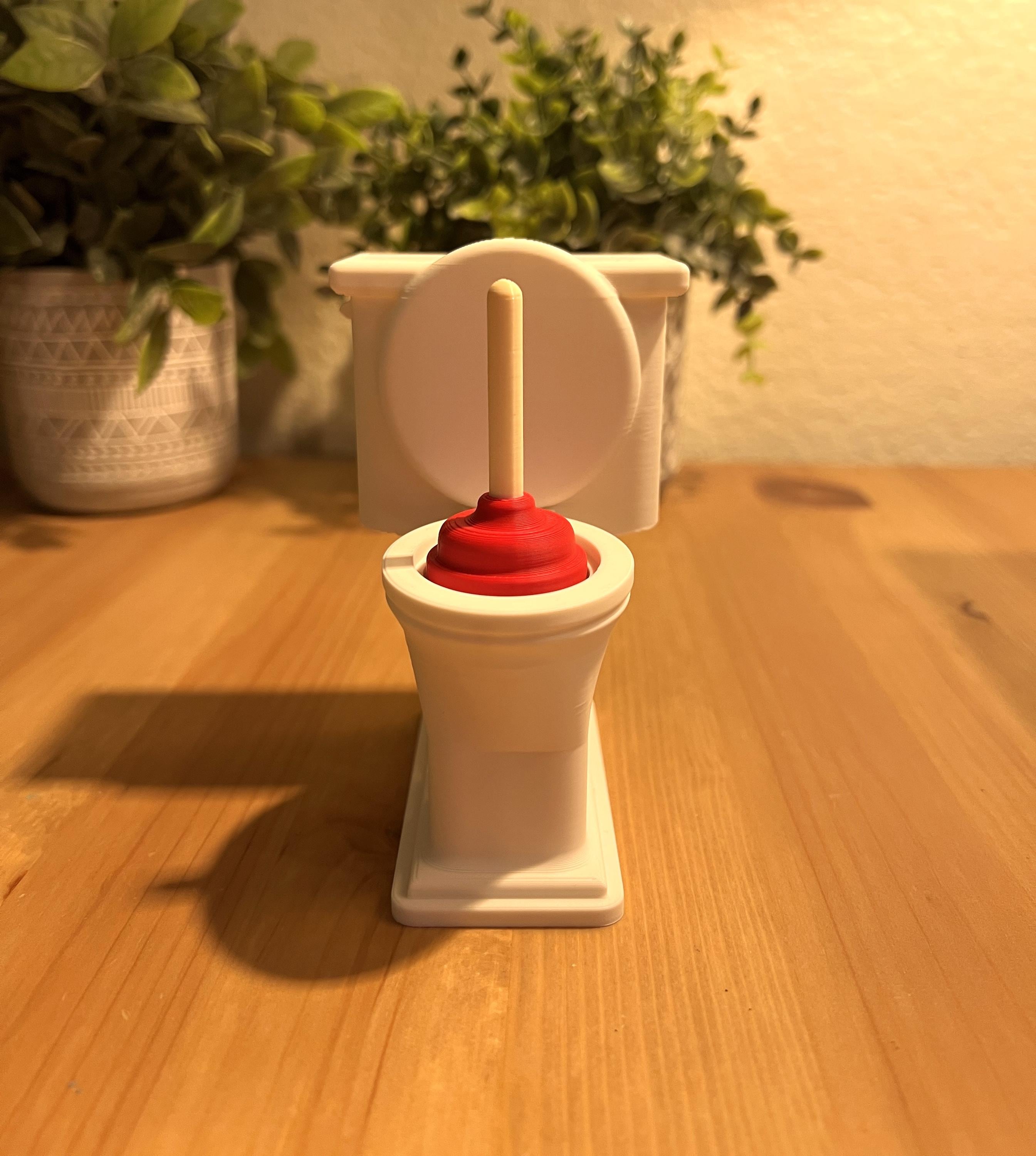 Toilet Clicker Fidget Toy | Clicker Fidget Toy | Fidget Desk Toy | ADD ...