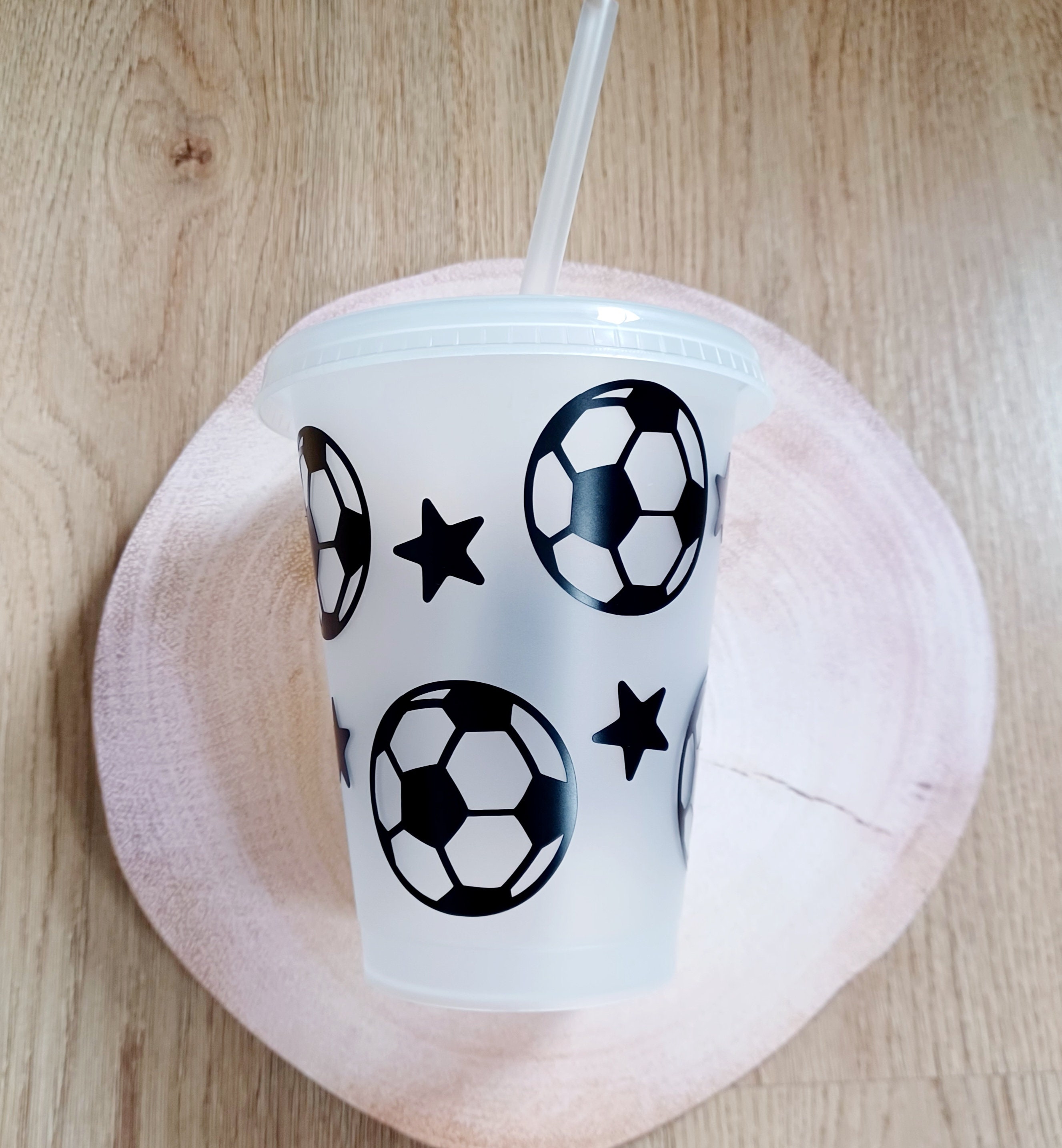 Personalised Football Cold Cup: 16oz Kids Party Favor - Etsy UK