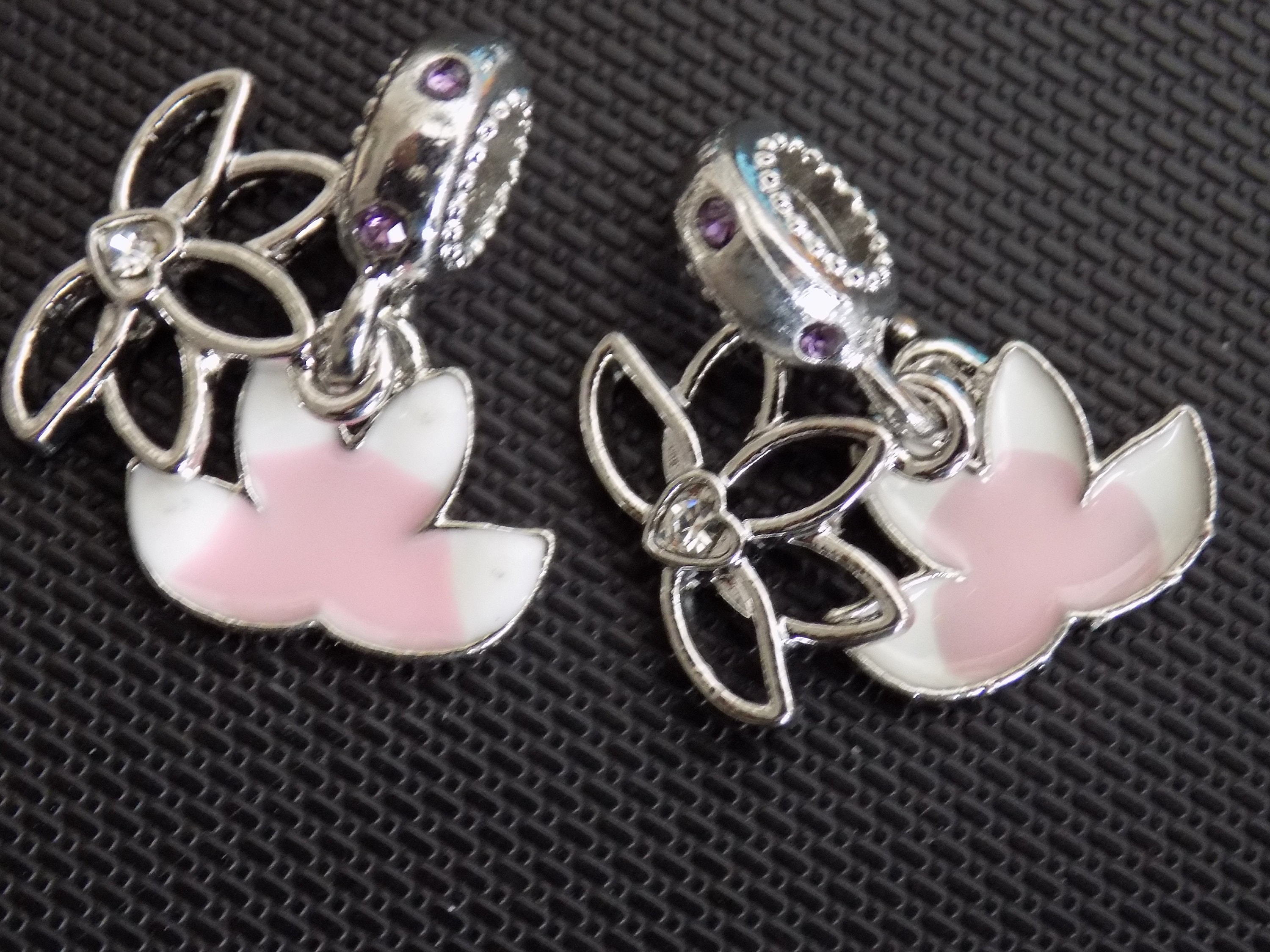 1 Charms Européens Lotus Double Fleurs Avec Des Strass 23 mm | Etsy