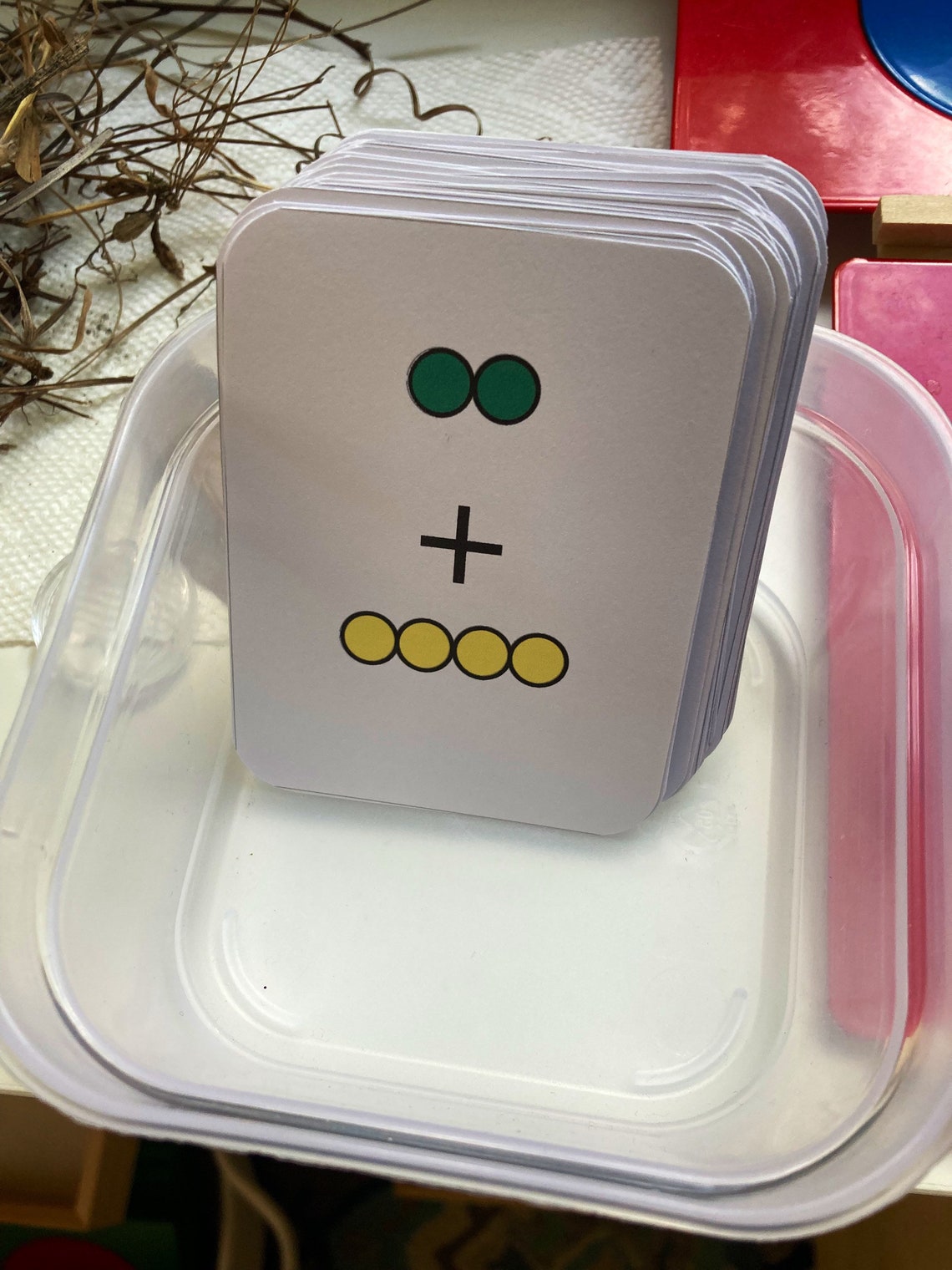 Montessori Addition Go Fish Addition Games Preschool Activity Adding to ...