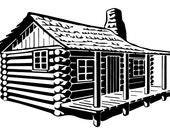 Cabin SVG and DXF - Etsy Canada