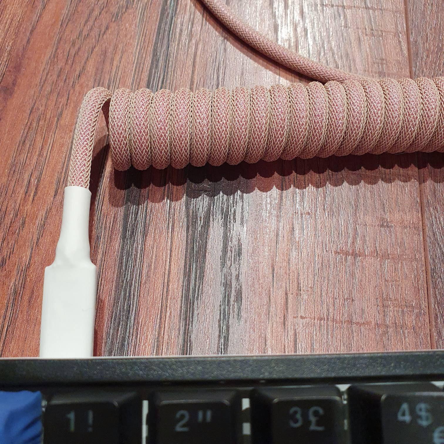 OLIVIA Custom Coiled Keyboard Cable USB C Cable for Mechanical | Etsy