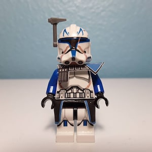 P2 Clone Commander Custom Decaled LEGO Minifigures! (type 2- Rex ...