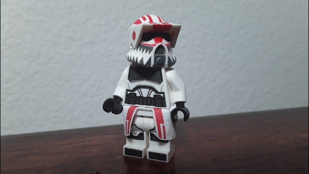 ARF Trooper Custom Decaled LEGO Minifigures hound, Boomer, 501st ...