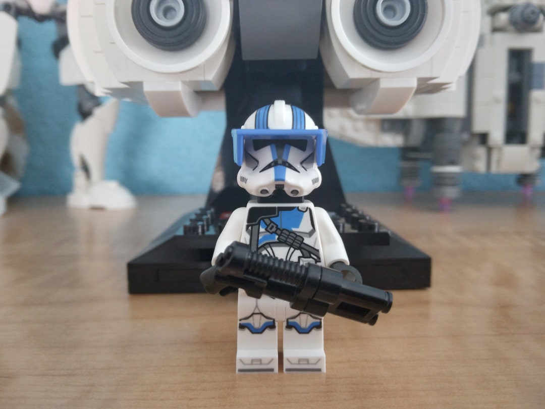 Official LEGO 501st Legion Heavy Clone Trooper Minifigure - Black Head ...