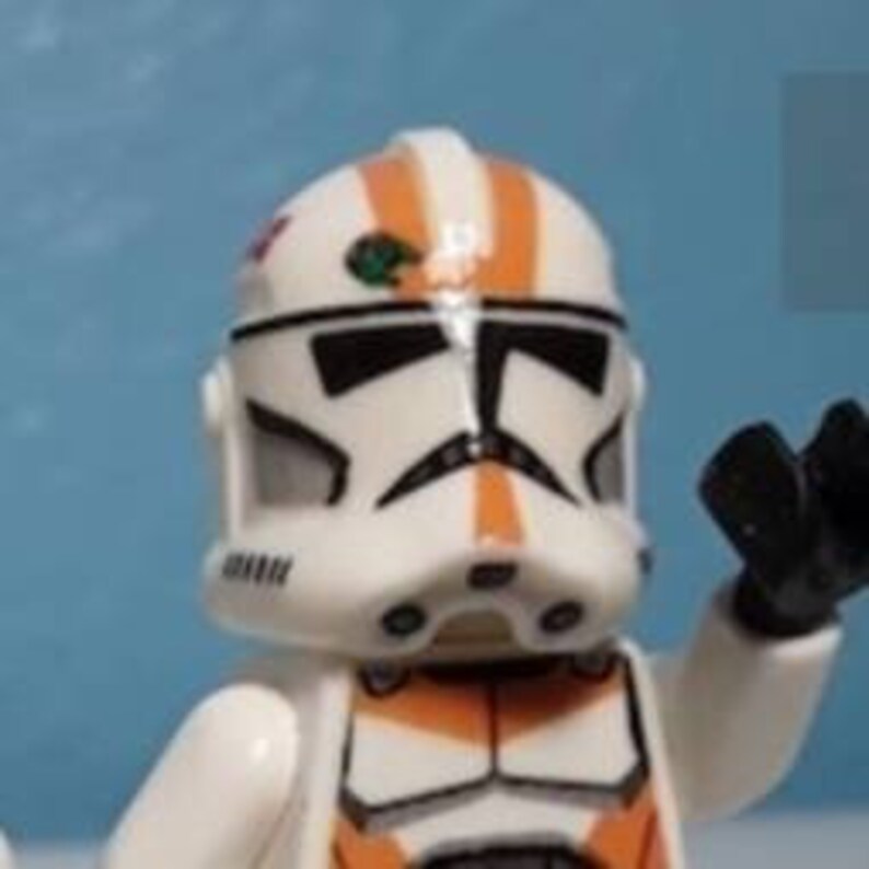 P2 Clone Trooper Custom Decaled Minifigure Helmets Choose - Etsy
