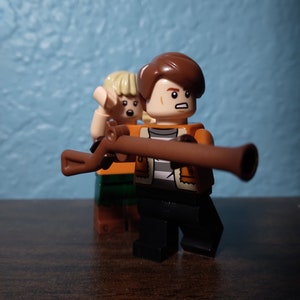 Leon S. Kennedy Purist Custom LEGO Minifigure! - Choose Your Weapon ...
