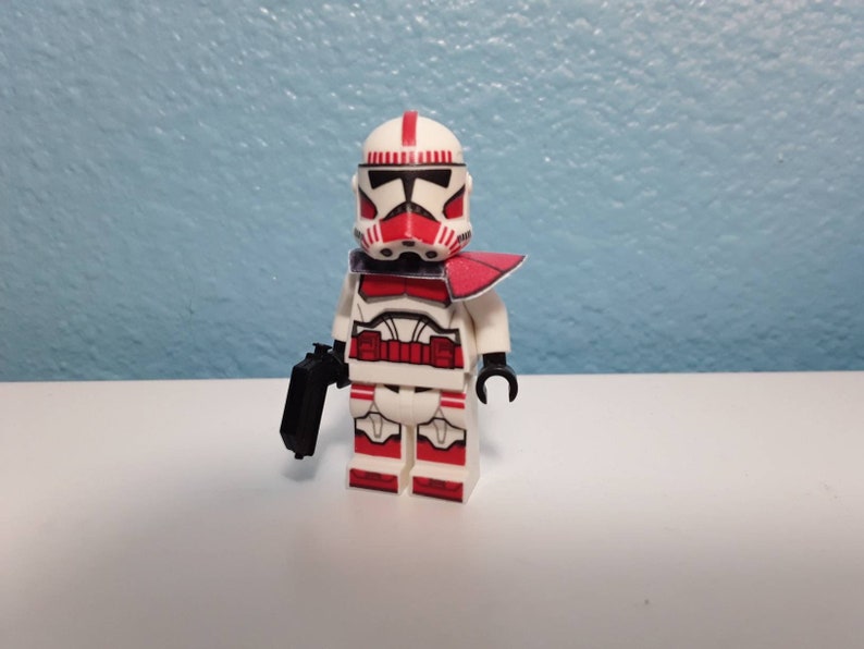 P2 Clone Captain Howzer and Grey Custom Decaled LEGO Minifigures! (plus ...