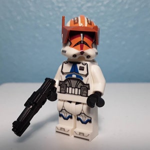 P2 Clone Commander Custom Decaled LEGO Minifigures! (type 1- Cody ...