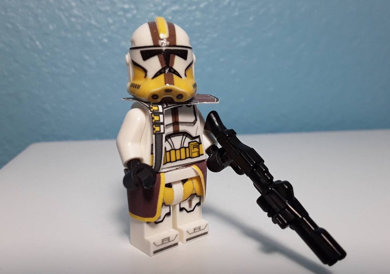 P2 Clone Commander Custom Decaled LEGO Minifigures! (type 2- Rex ...