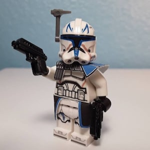 P2 Clone Commander Custom Decaled LEGO Minifigures! (type 2- Rex ...