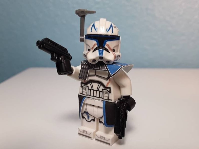 P2 Clone Commander Custom Decaled LEGO Minifigures! (type 2- Rex ...
