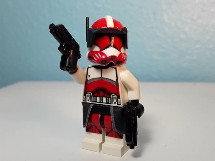Lego Commander Fox Phase 2 Decals