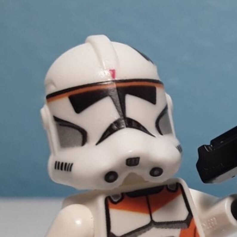 P2 Clone Trooper Custom Decaled Minifigure Helmets Choose - Etsy
