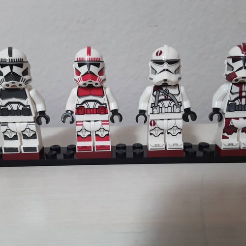 P2 Clone Commander Custom Decaled LEGO Minifigures type 1 - Etsy