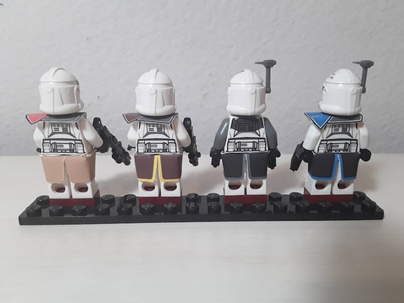 P2 Clone Commander Custom Decaled LEGO Minifigures! (type 2- Rex ...