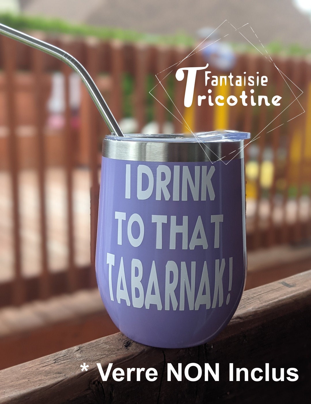 Stickers for Glass, Cup or Cup '' I Drink to That TABARNAK '' - Etsy UK