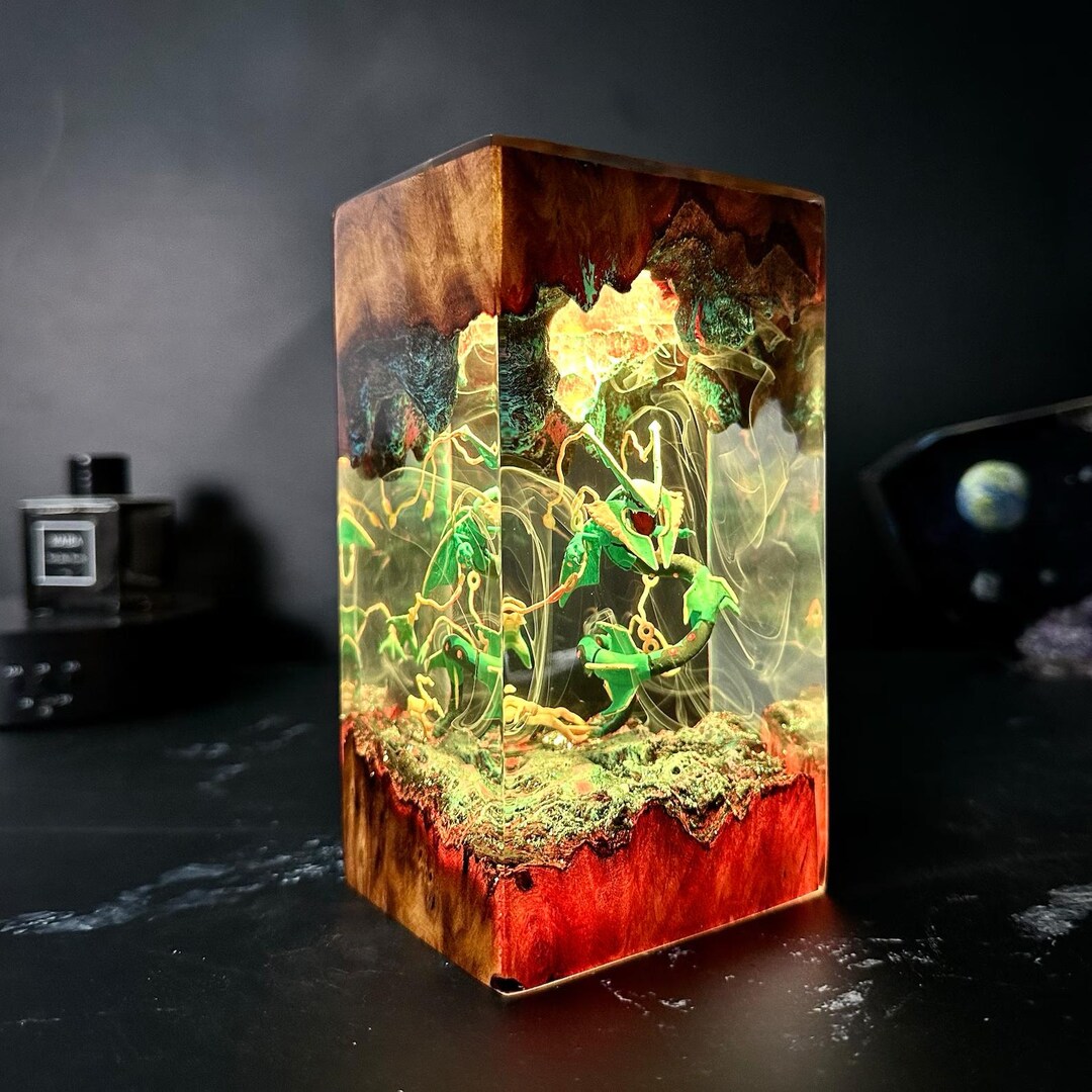 MEGA Ra.yqu.aza Custom Epoxy Resin Lamp, Christmas Gift, Gift for Kid ...