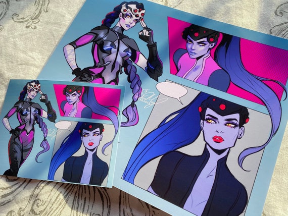 Art & Collectibles Widowmaker Comic Panels Prints etna.com.pe