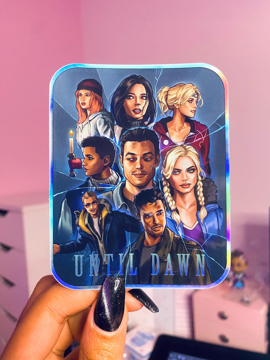 Until Dawn Holographic Sticker - Etsy