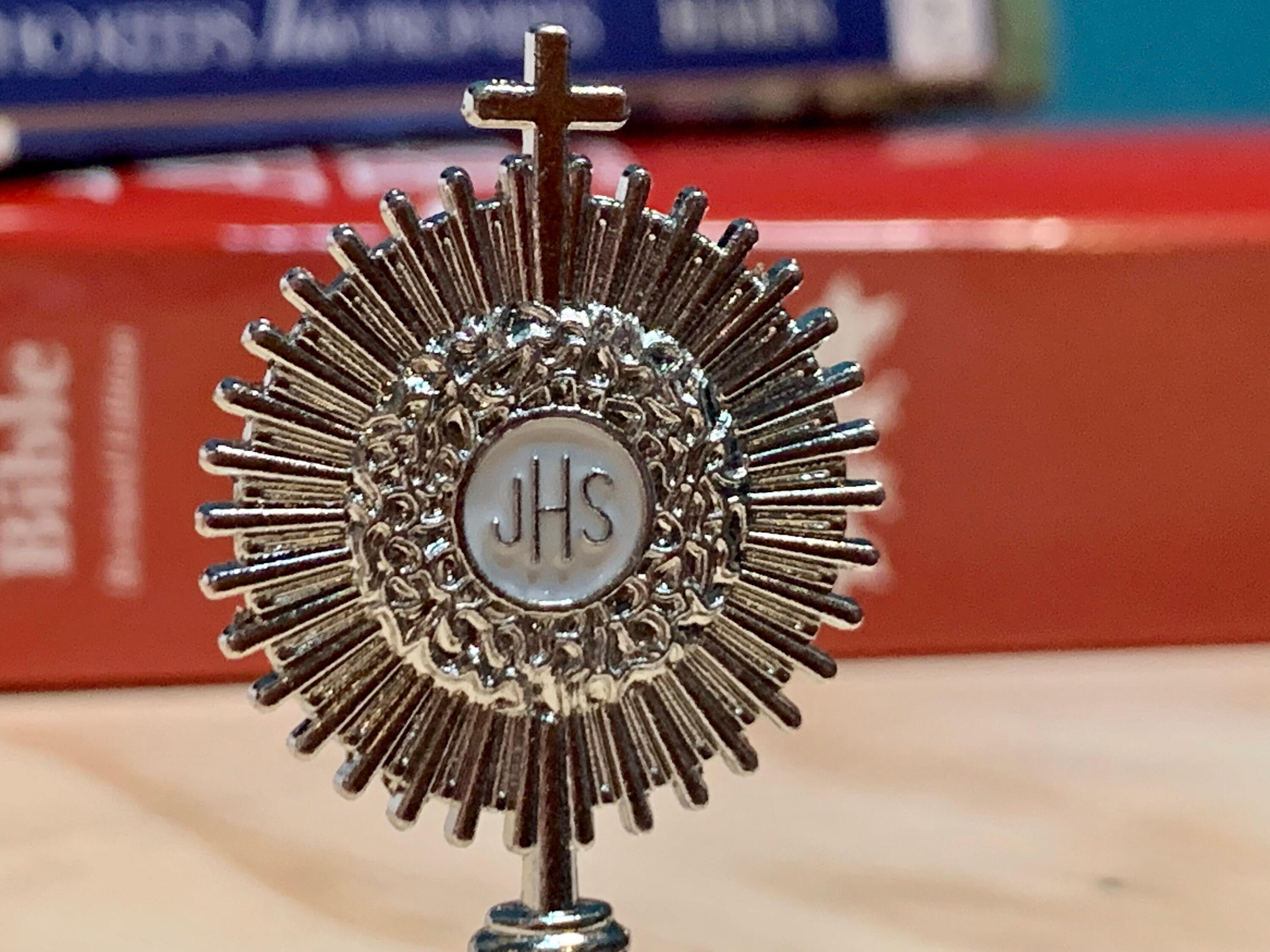 Miniature Monstrance | Holy Eucharist | Blessed Sacrament - Etsy
