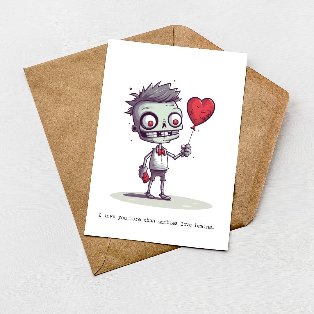 Printable Card, Printable Valentine's or Anniversary Card, Funny ...
