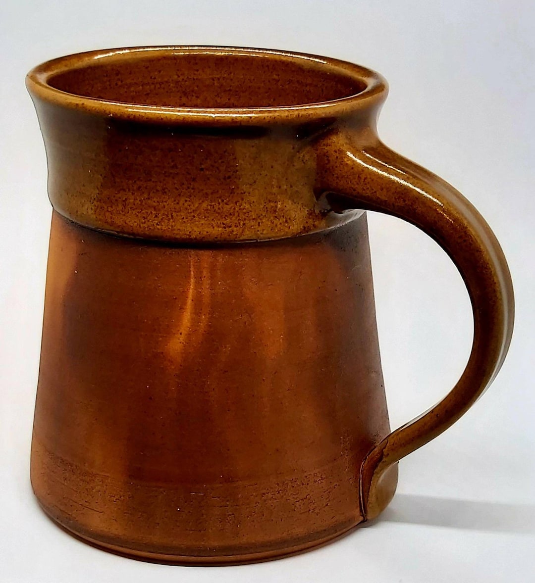 Medieval Tankard Ceramic Mug 13.5oz Handmade Plain Design Cup for Hot ...