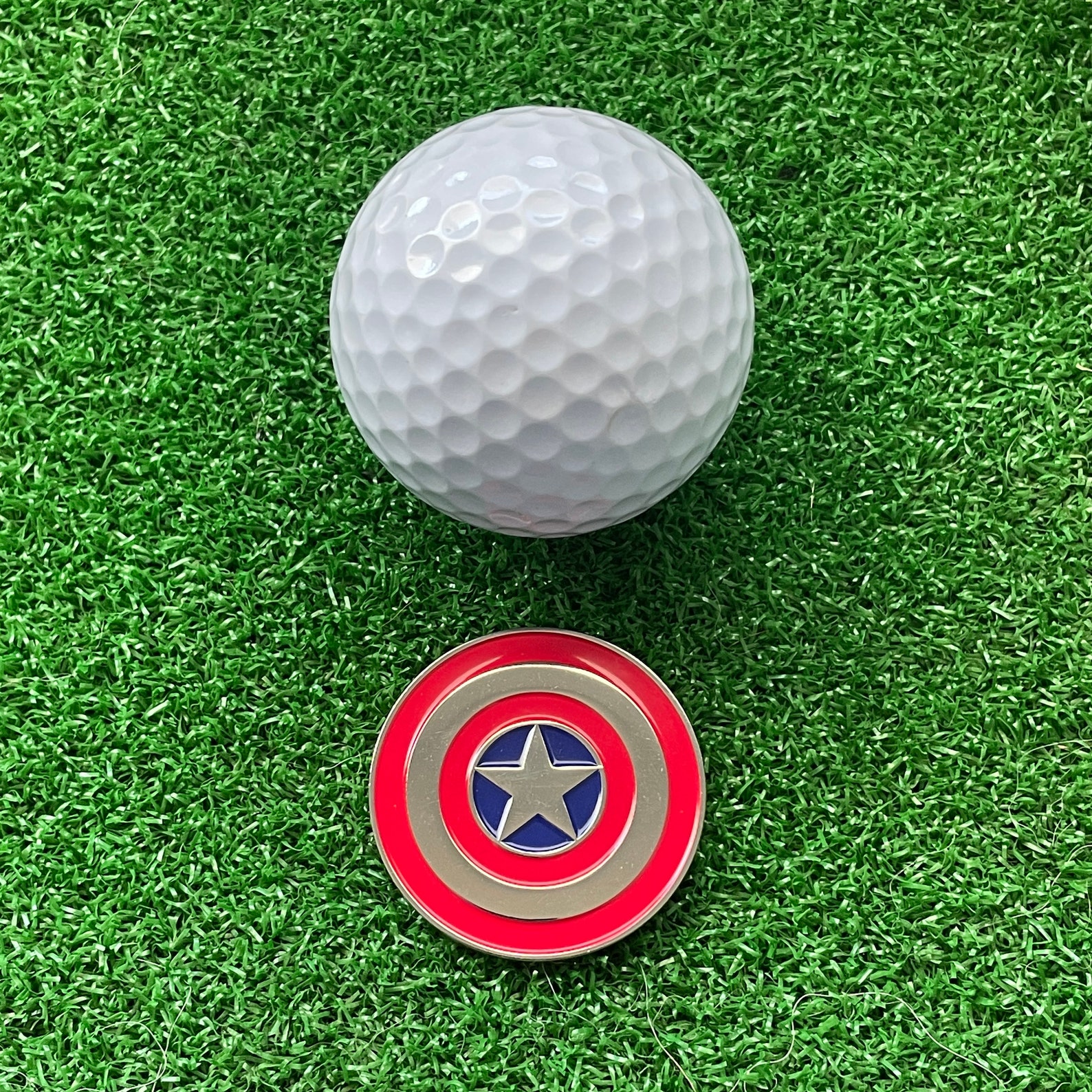 USA Shield Golf Ball Markers - Golf Gift, Golf Accessory, Fun Golf ...