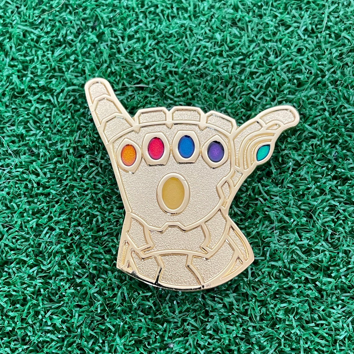 Infinity Golf Glove Shaka Ball Marker Golf Gift Golf | Etsy