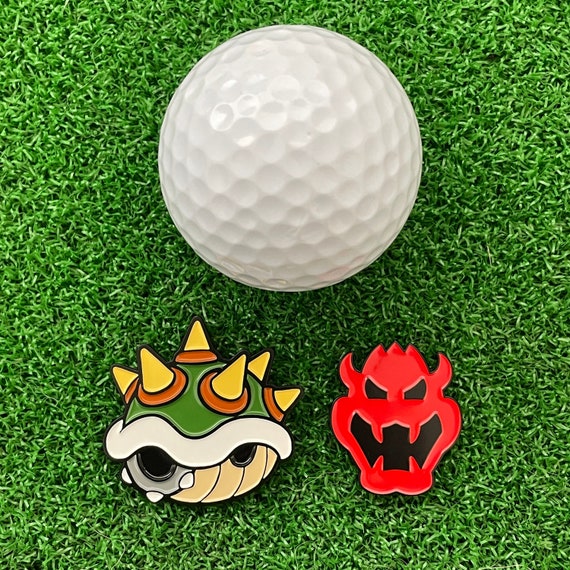 Bowser Inspired Golf Ball Markers golf Gift Golf Accessory | Etsy