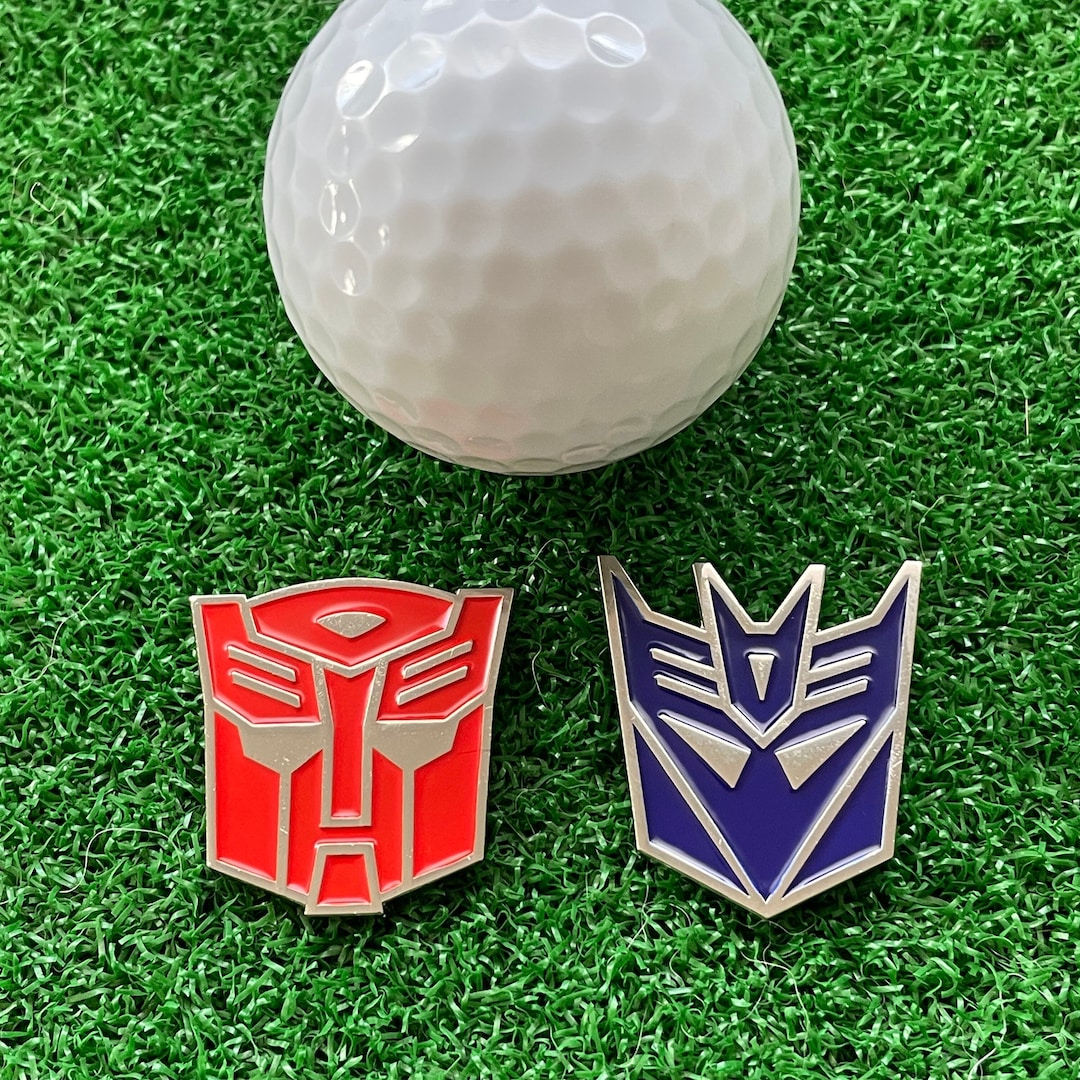 Robots Golf Ball Markers - Golf Gift, Golf Accessory, Boyfriend Golf ...