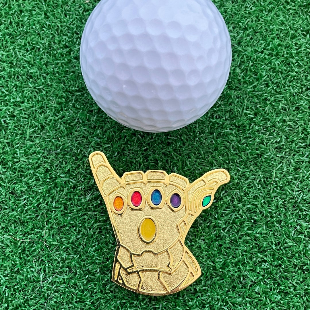 Infinity Golf Glove Shaka Ball Marker Golf Gift, Golf Accessory ...