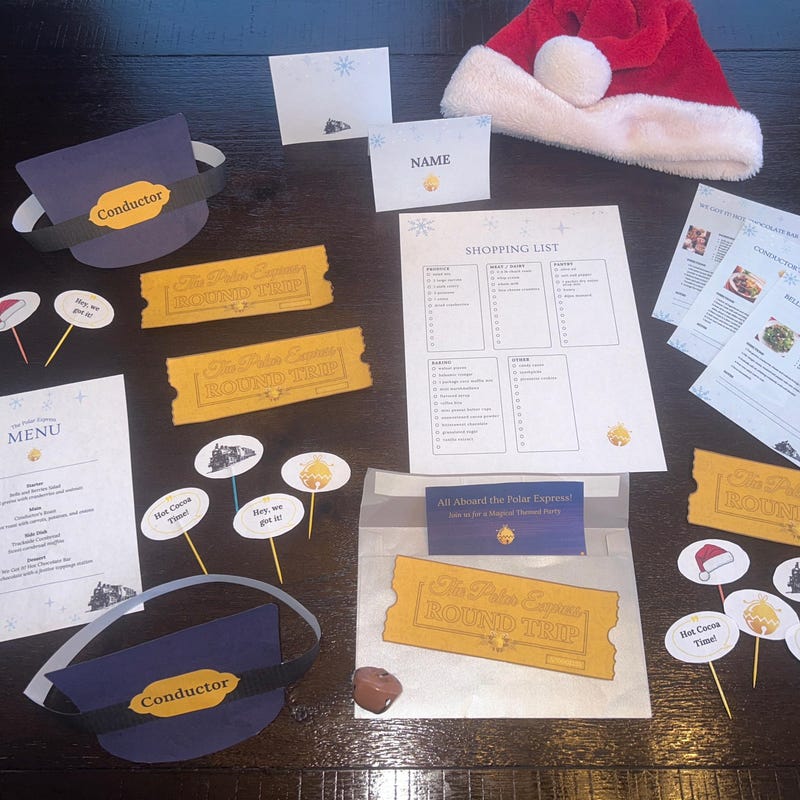Polar Express Party - Etsy