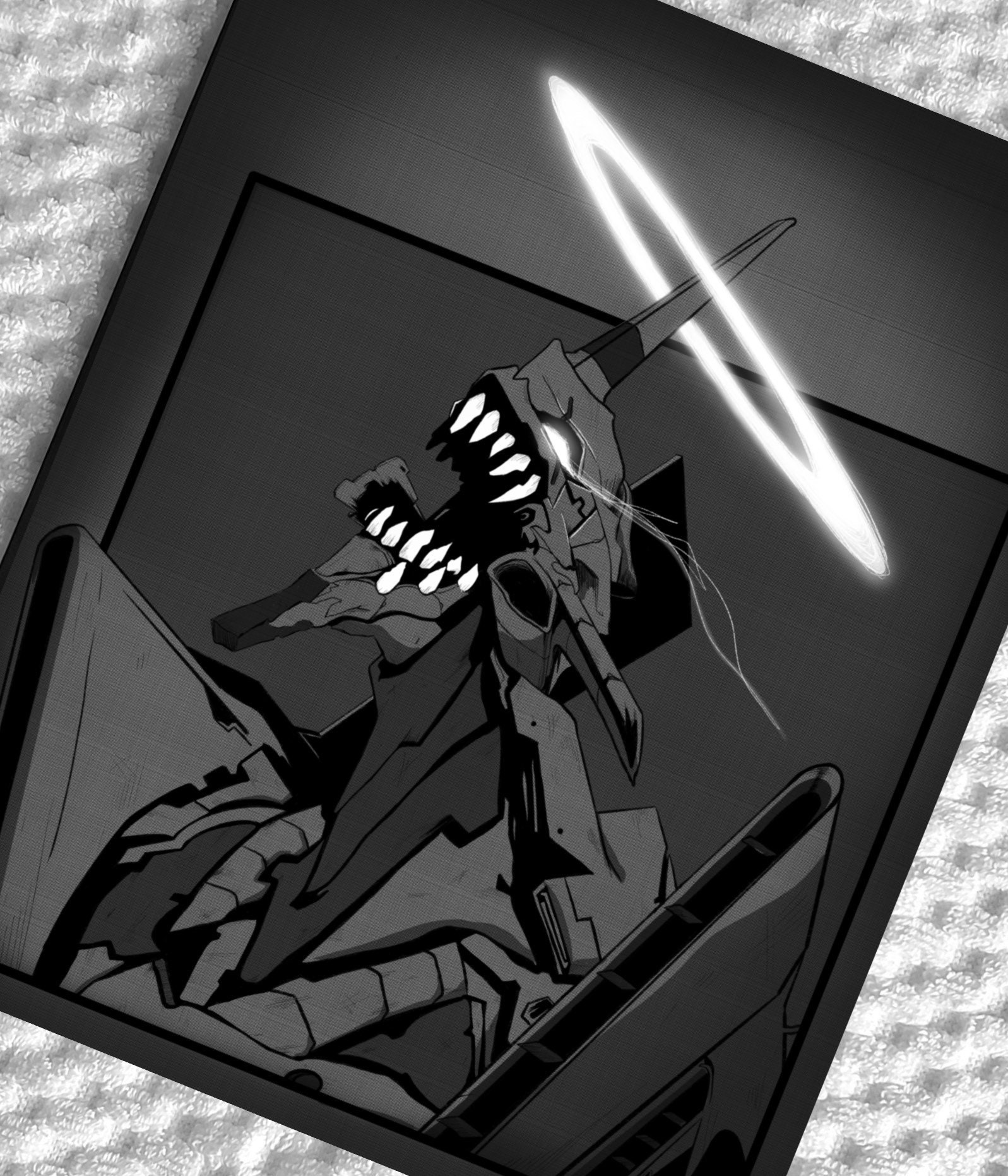 Eva 01 Evangelion Art Print - Etsy