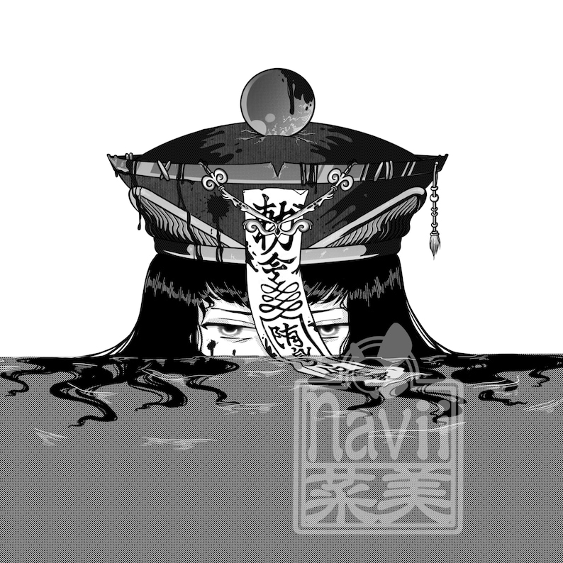 Jiangshi~ Art Print - Etsy