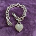Judith Ripka Heart Charm Bracelet 8" Sterling Silver - Etsy
