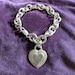 Judith Ripka Heart Charm Bracelet 8" Sterling Silver - Etsy